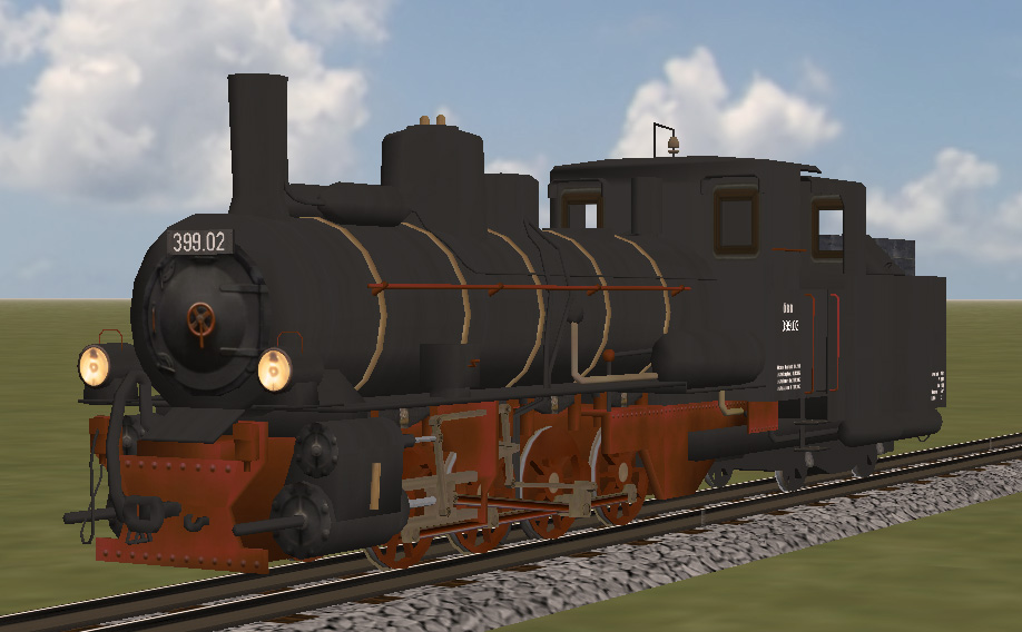 760mm Dampflok OeBB BR399 - Archiv - Inaktive Projekte - loksimulatoren.de